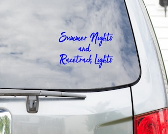 Drag racing decal | Etsy