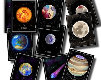 Cosmic Astrology Oracle Cards - Etsy