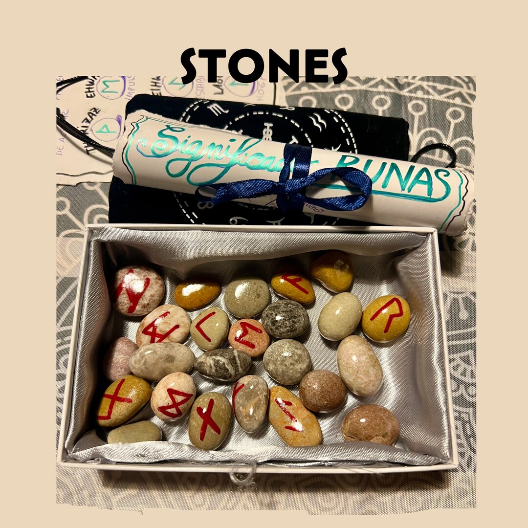 RUNES. Stone Runes. Stones, Viking Runes. Odin's Stones. Divination ...