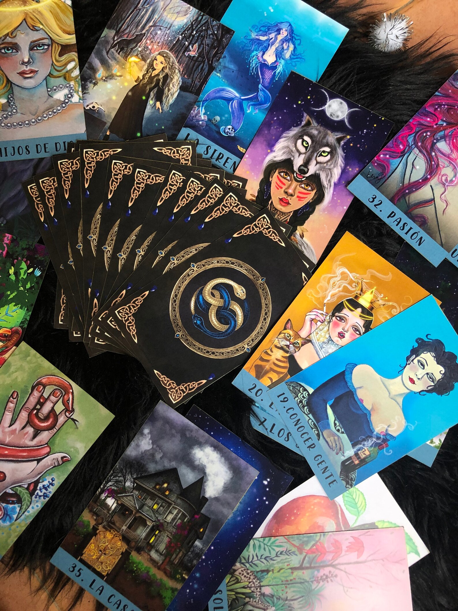 Oracle of Divination Cards and Book. Oracle of Exclusive Cards - Etsy