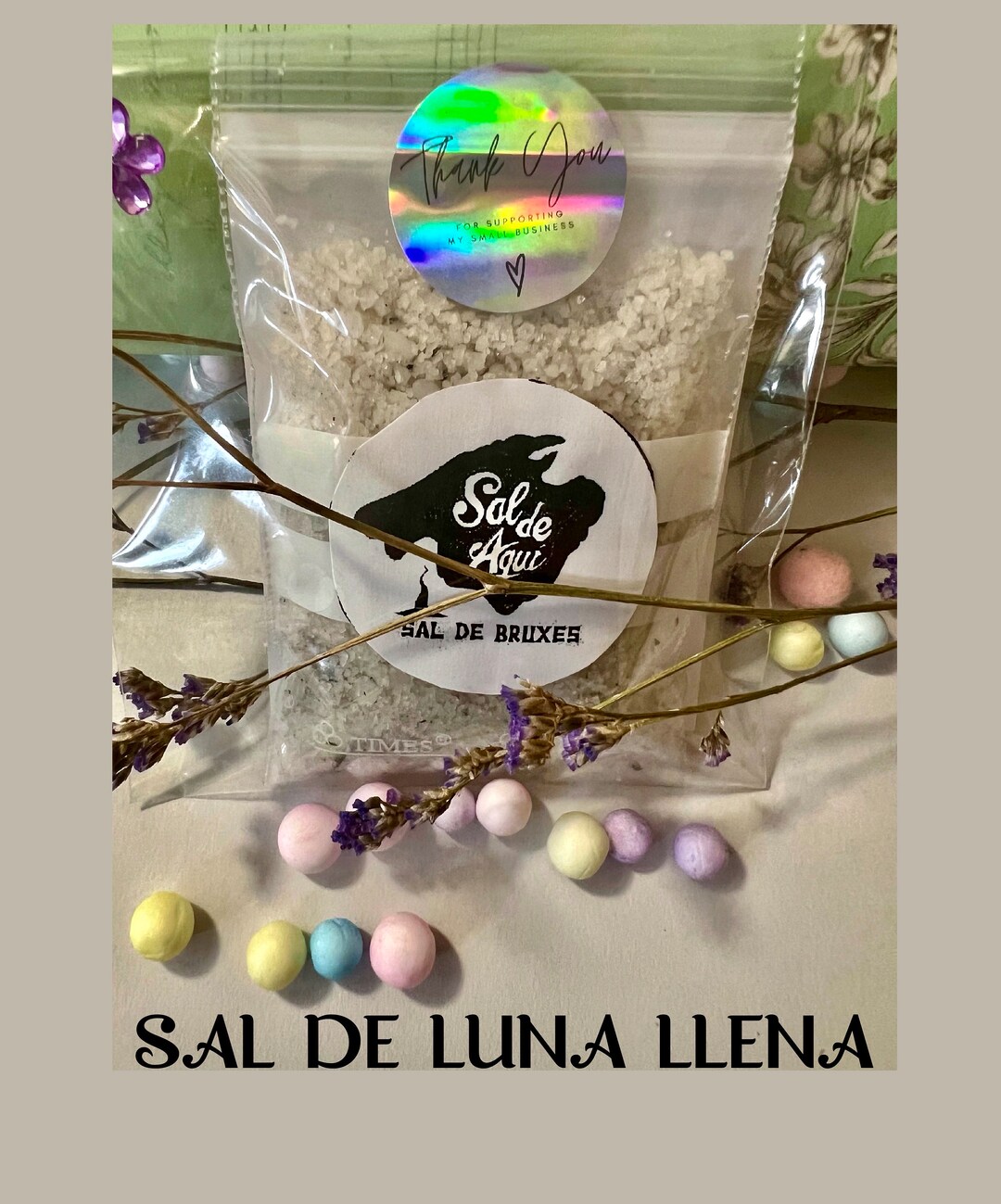 Full Moon Salt. Protection for Dreams and Rest. Place It Under Your ...