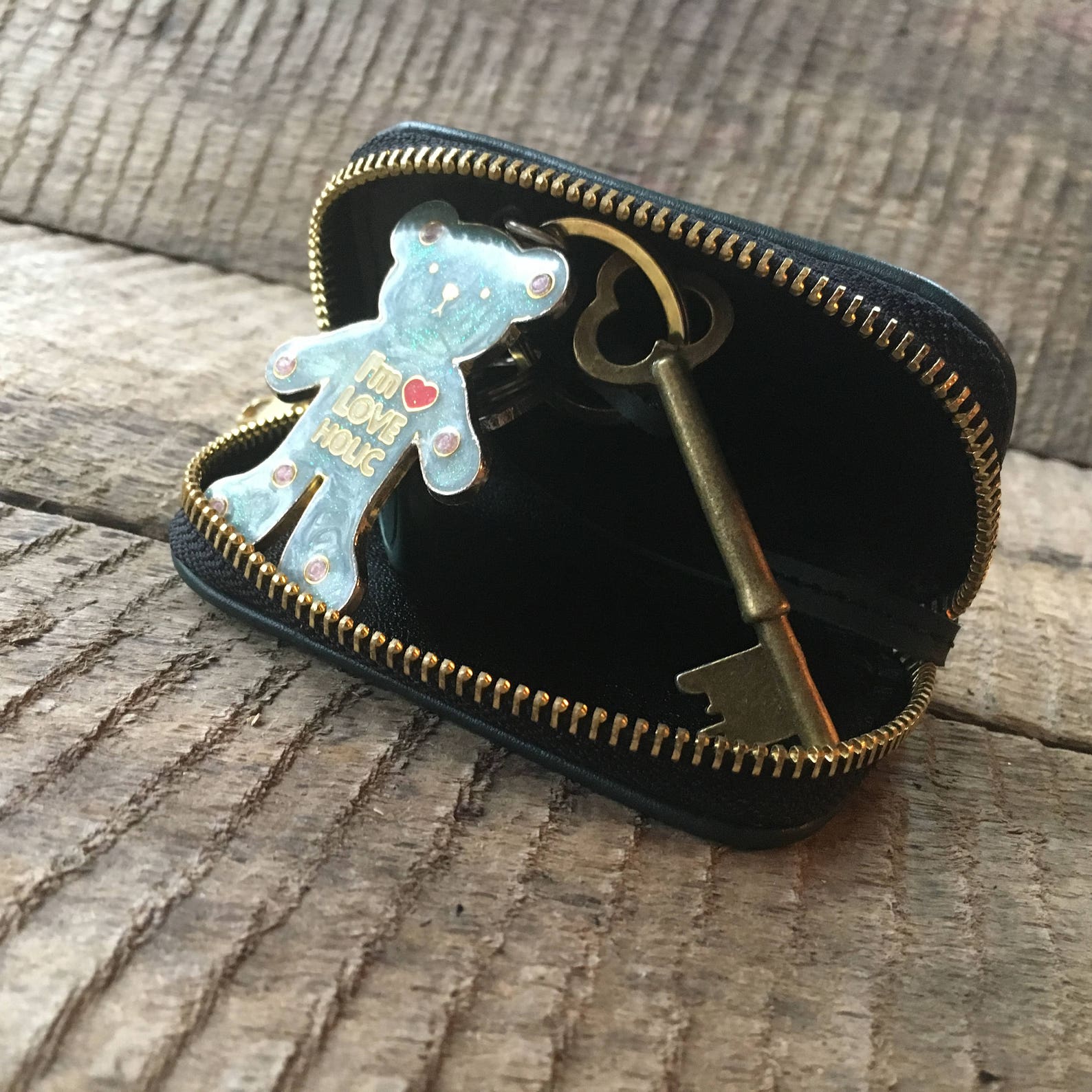 Leather Key Case Leather Key Holder Leather Key Wallet Key | Etsy