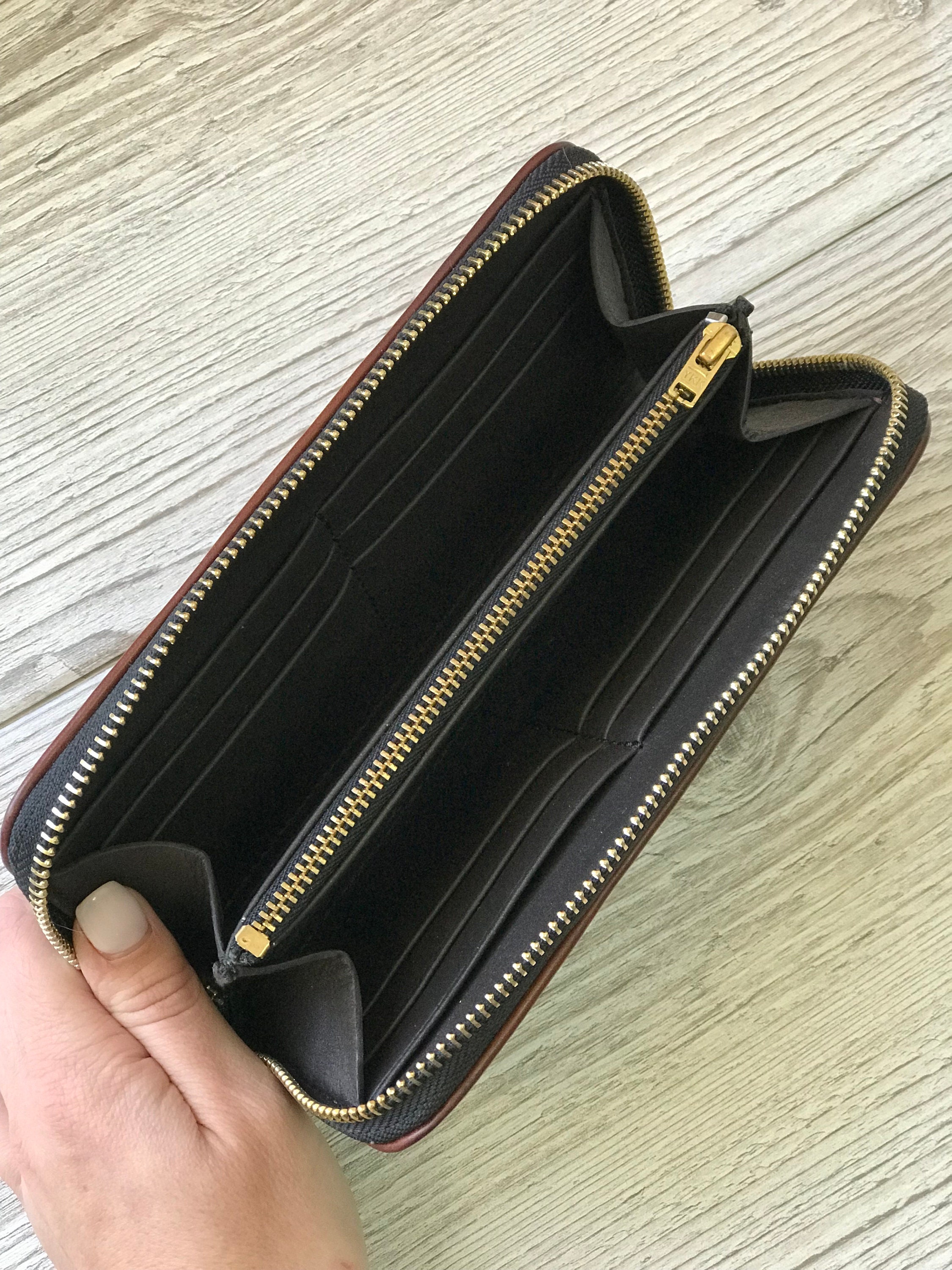 Personalized wallet for women Zippered wallet Woman wallet | Etsy