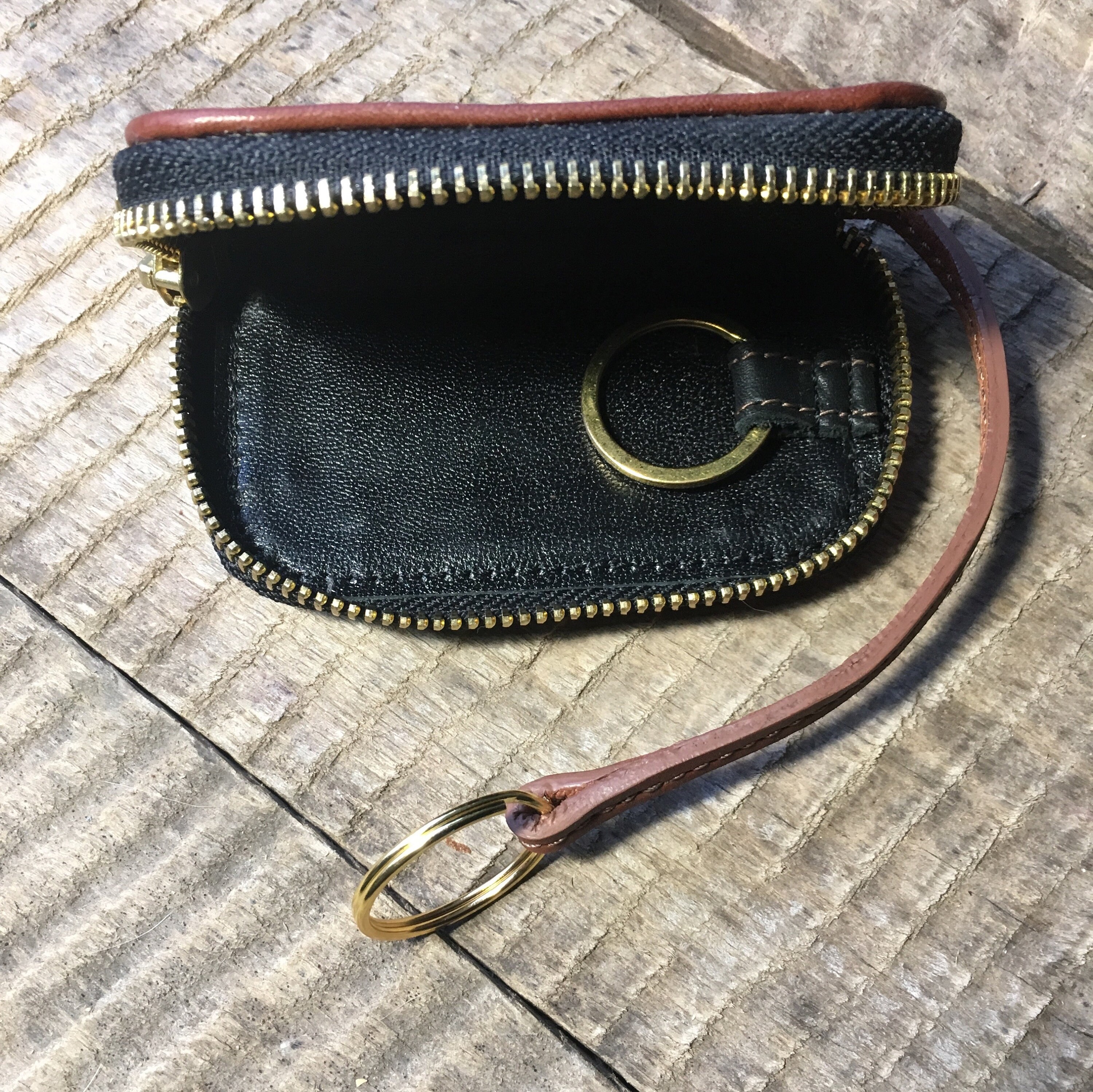 Leather Key Case Leather Keychain Key Organizer Custom | Etsy