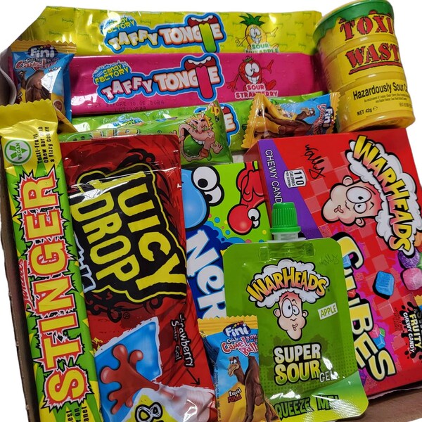 Sour Candy Box - Etsy