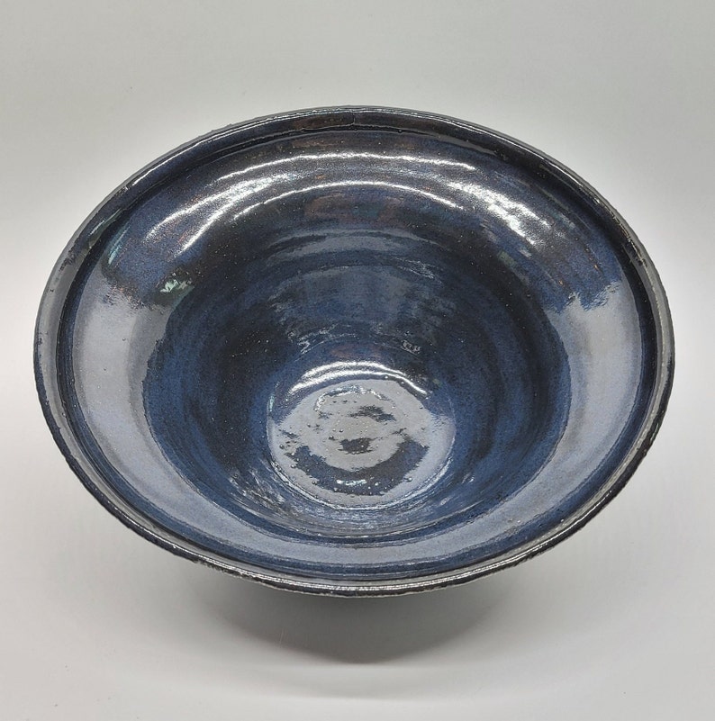 Deep Blue Bowl - Etsy