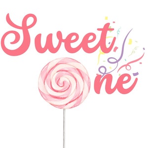 Sweet ONE Svg, Sweet ONE Birthday Svg, Sweet One Sublimation File ...