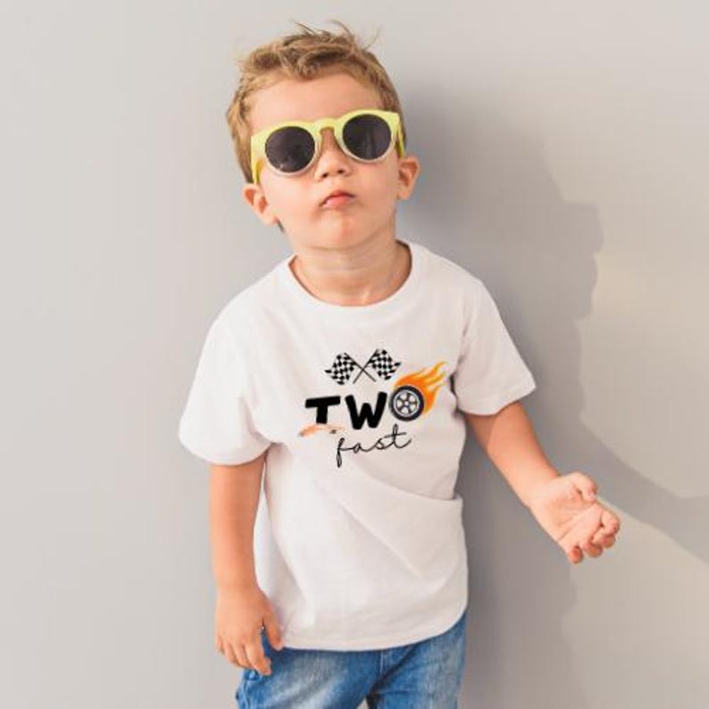 TWO Fast Svg 2nd Birthday Sublimation PNG File TWO Fast File Two Fast ...