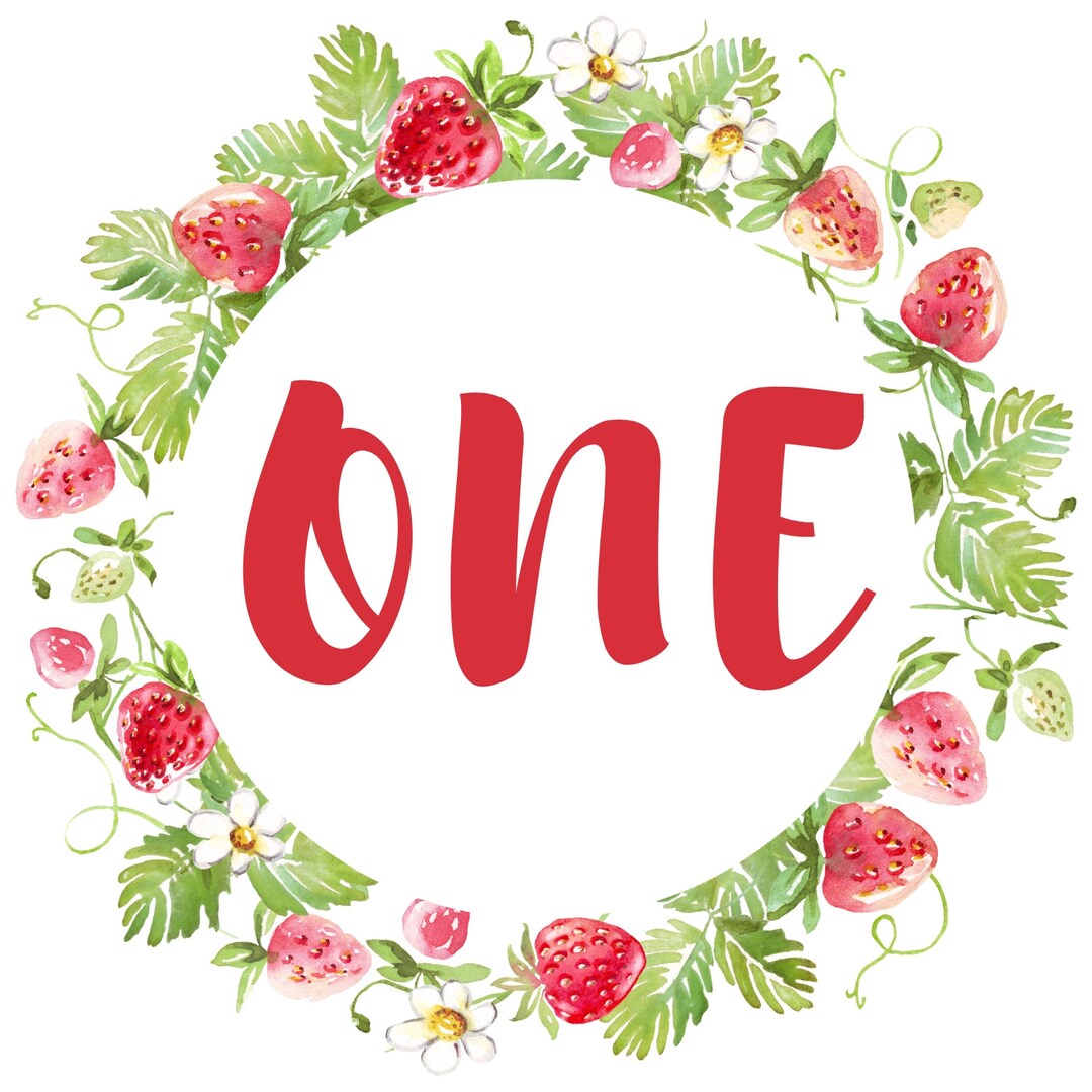 Berry 1st Birthday, Strawberry Birthday Shirt Svg Png, Strawberry Theme ...