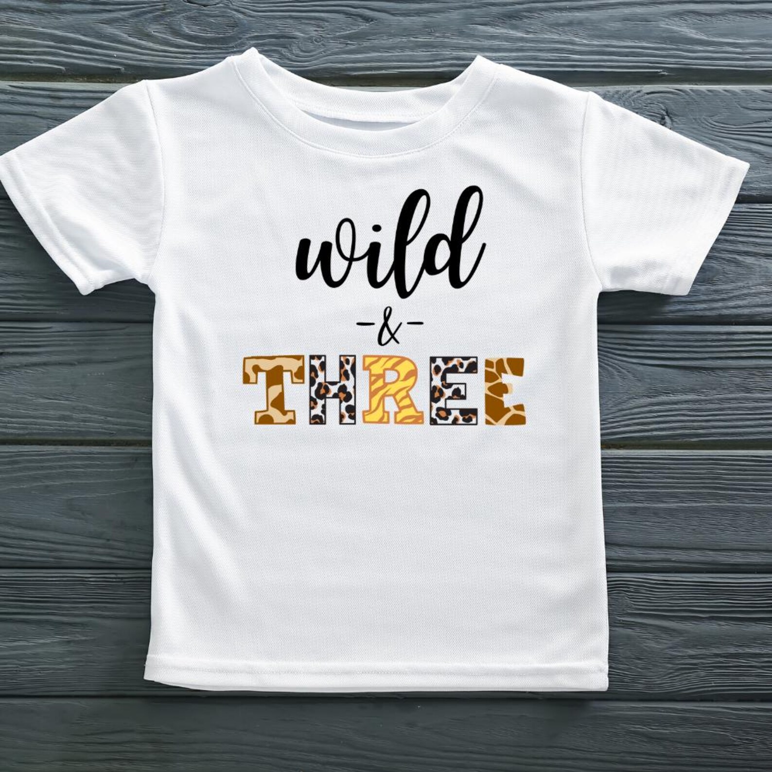 Wild and Three Svg, Wild and Three Png, Wild Themed Birthday, Wild ...