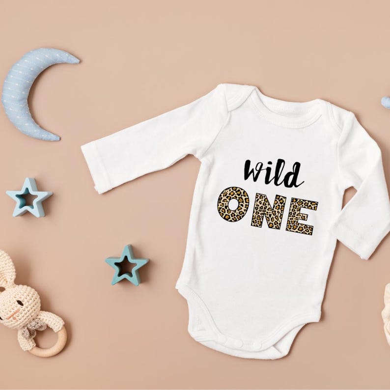 Wild One Leopard Print, Birthday Design SVG PNG (digital Download) - Etsy