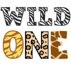 Wild ONE Svg 1st Birthday Sublimation PNG File Wild One File Wild One ...