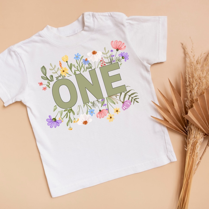 Wild ONE Svg Wild One Png Wildflower ONE Png Jpg Svg File, Wild ONE ...