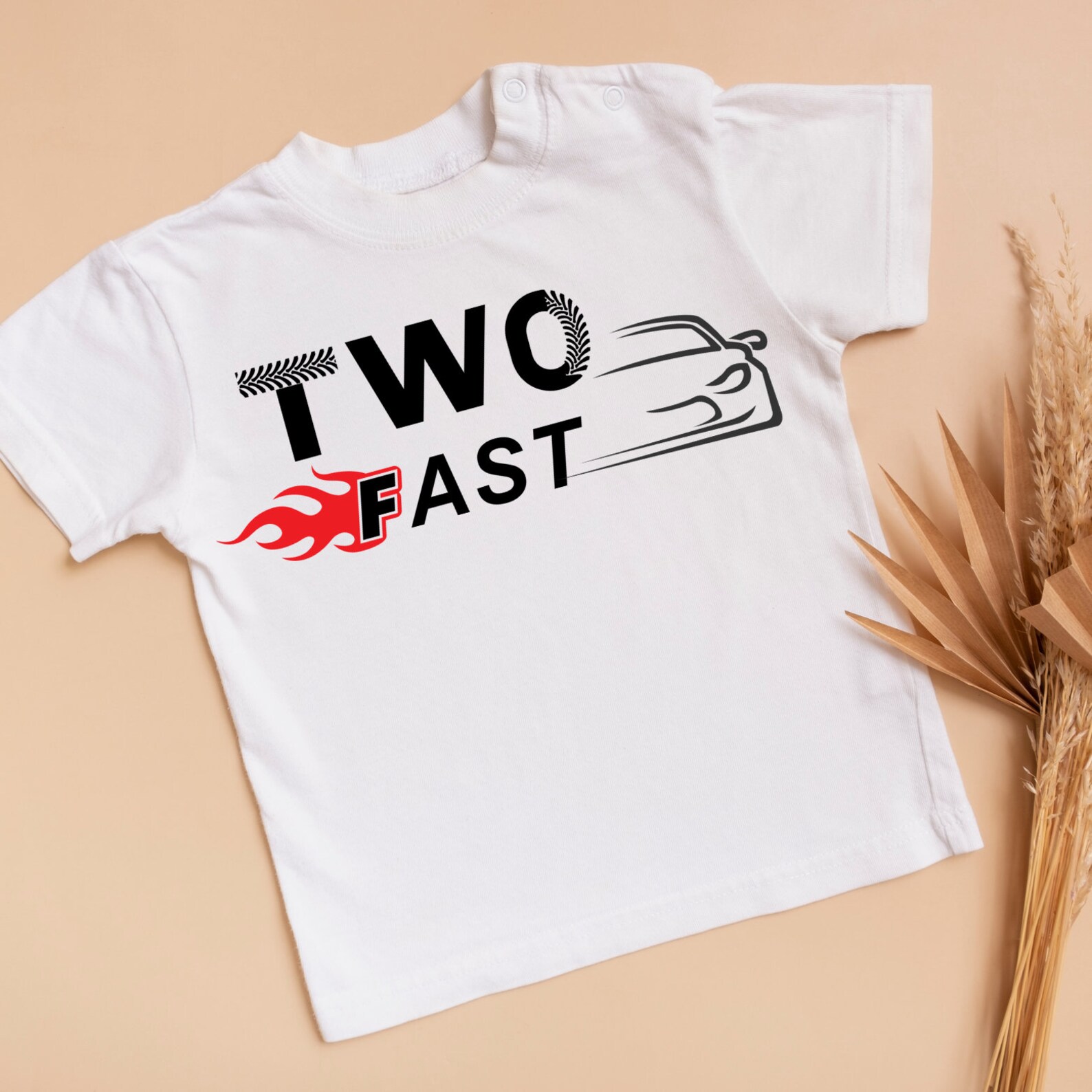 Two Fast Svg, Two Fast Png, 2nd Birthday Svg, Second Birthday Tshirt ...