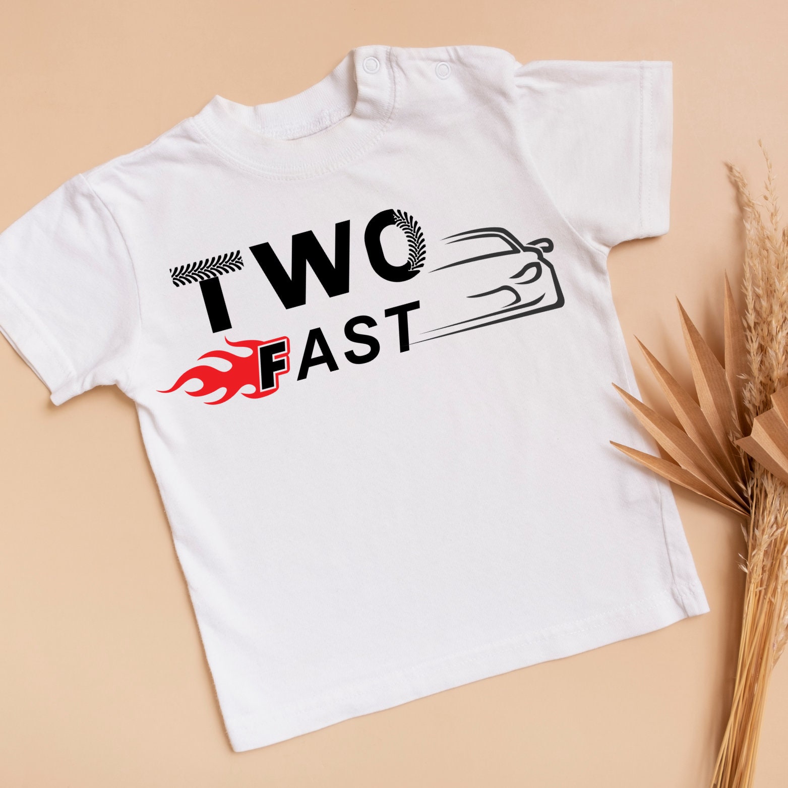 Two Fast Svg, Two Fast Png, 2nd Birthday Svg, Second Birthday Tshirt ...
