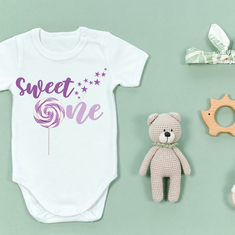 Sweet ONE Svg, Sweet ONE Birthday Svg, Sweet One Sublimation File ...