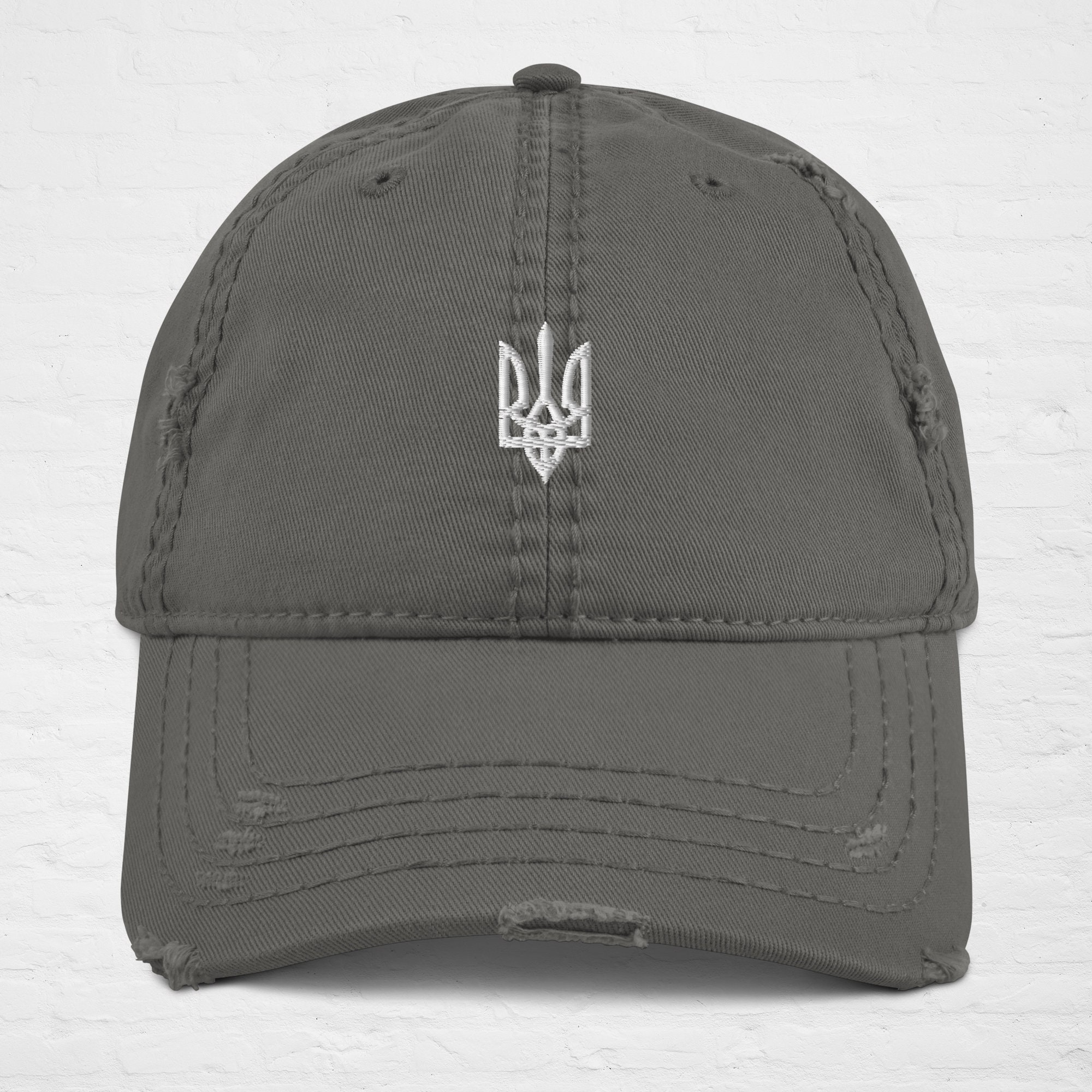Ukrainian Hat With Embroidered Trident Ukrainian Cap Ukrainian Hat ...