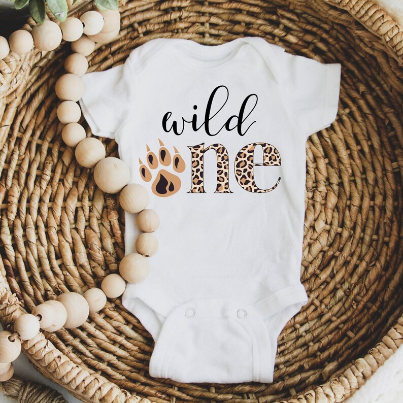 Wild ONE Svg 1st Birthday Sublimation PNG File Wild One File Wild One ...