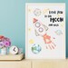 First Mothers Day Handprint Craft, Spaceship Handprint Baby Handprint ...