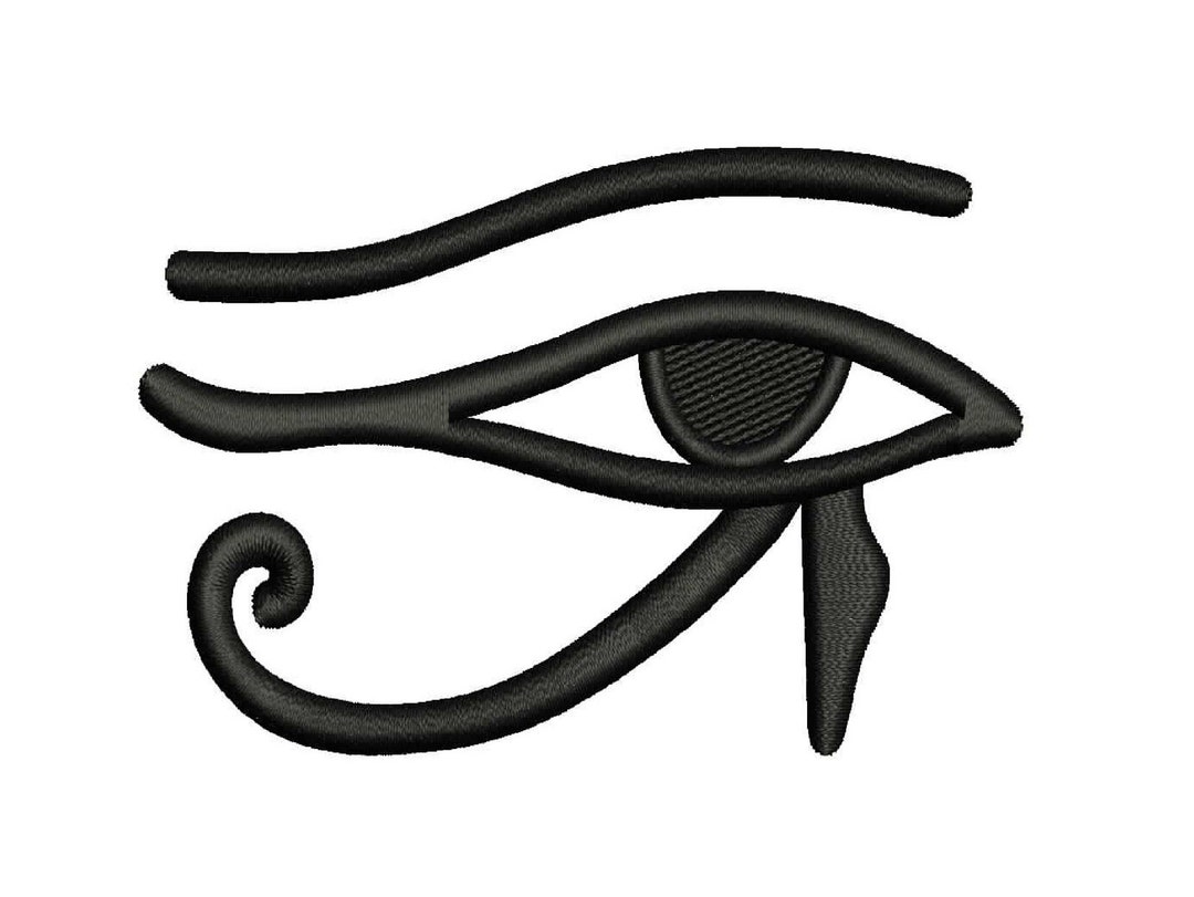 Ra Eye Design Digitizing for Embroidery Machines (TESTED ) Hat NOT for ...