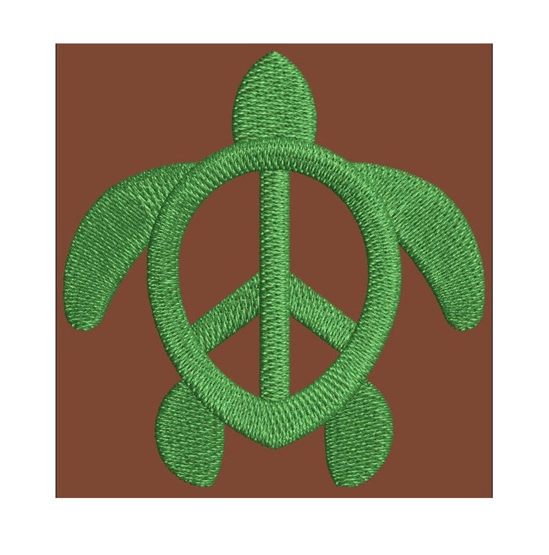 Turtle Embroidery Desing for Embroidery Machines - Etsy