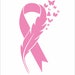 Breast Cancer Awareness Pink Ribbon Embroidery Desing Digital Files - Etsy
