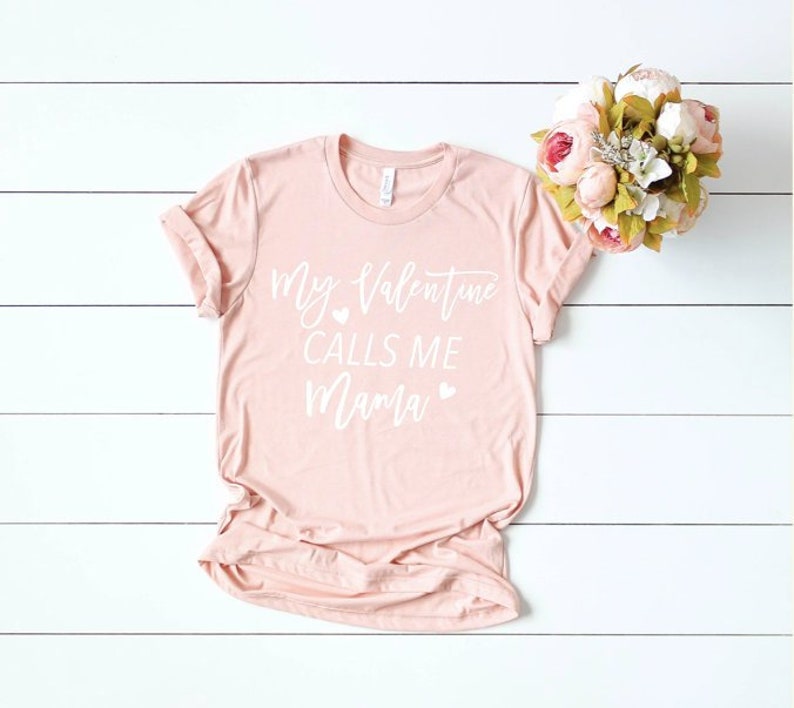 Mom Valentine Shirt Valentines Day Shirts For Moms Etsy