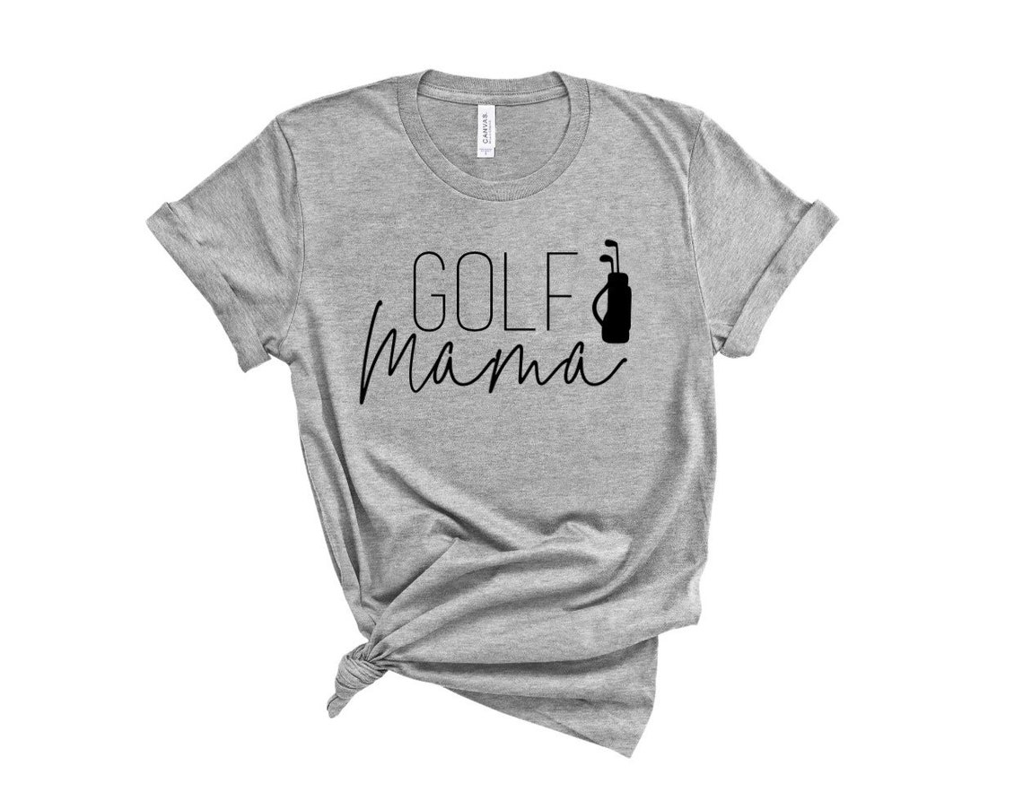 Golf Mom Shirt Golf Mom T Shirts Gold Mama Golf Shirts for - Etsy