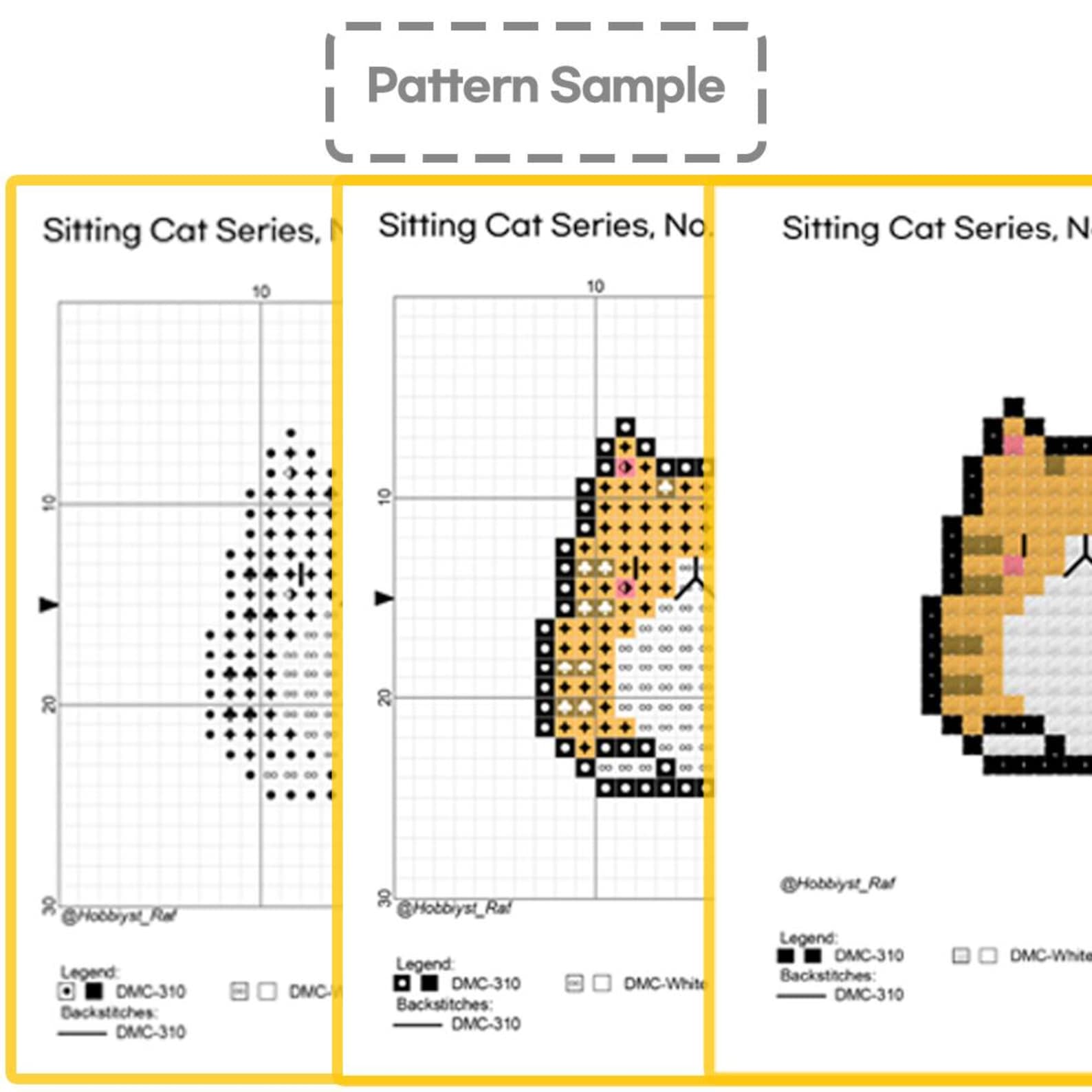 Kpop Demon Hunters Bird Cross Stitch Pattern Double Sided PDF Download ...