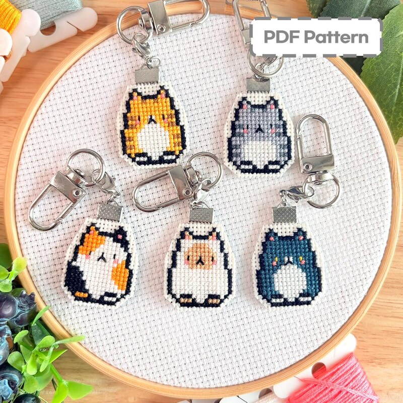 Stitch Keychain - Etsy