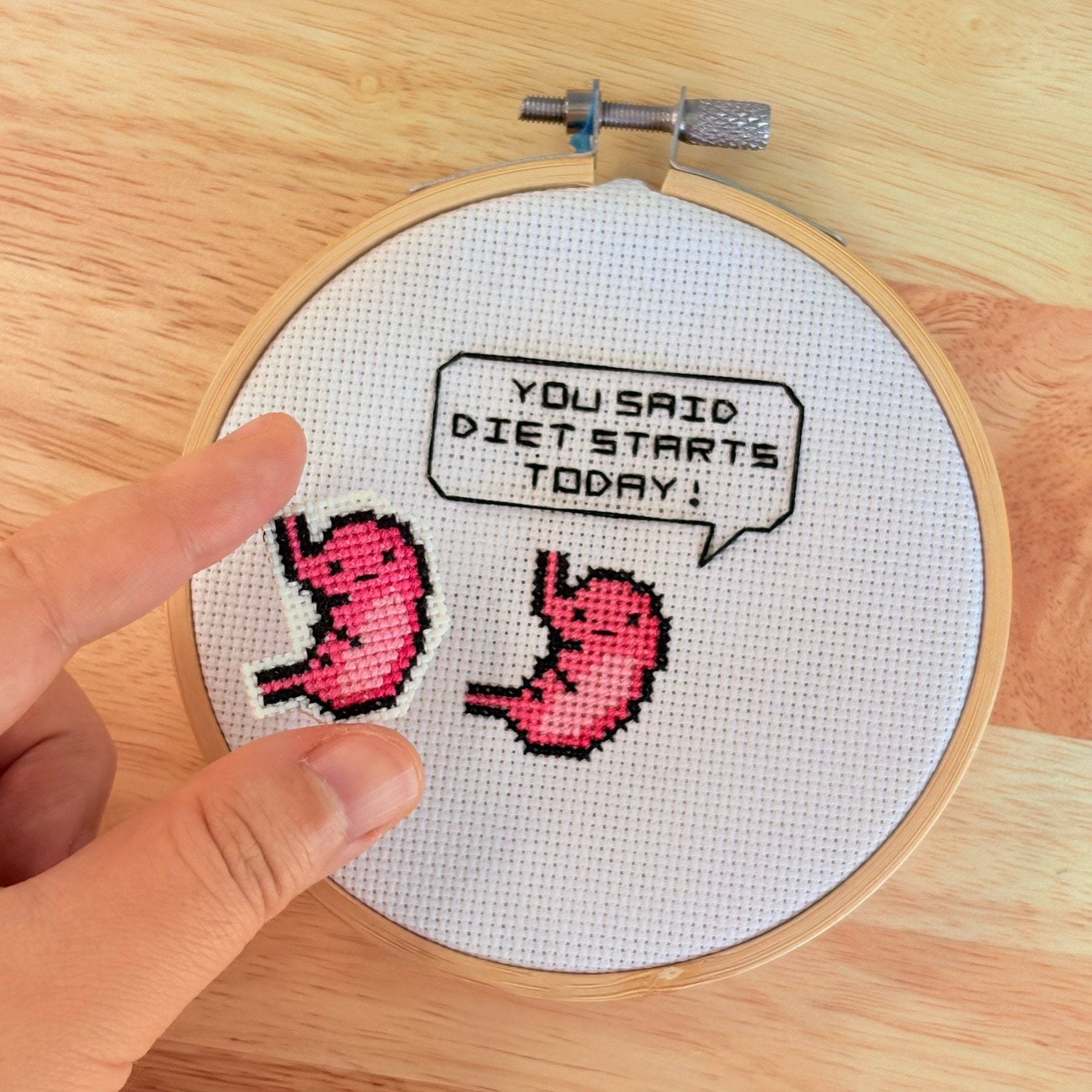 Stomach Anatomy Cross Stitch Pattern: Chatty Organs Series (PDF Pattern ...