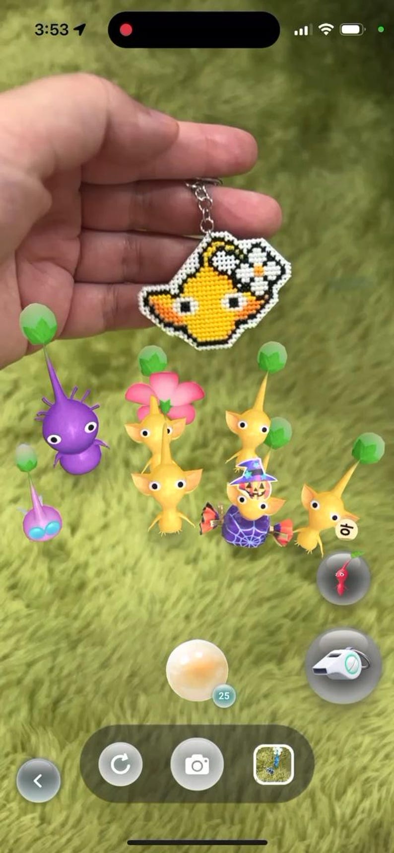 Pikmin Double Sided Cross Stitch Pattern - Small Cross Stitch, Mini ...