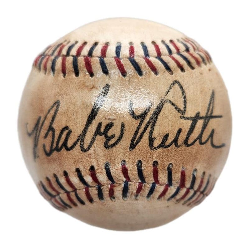 Babe Ruth - Etsy
