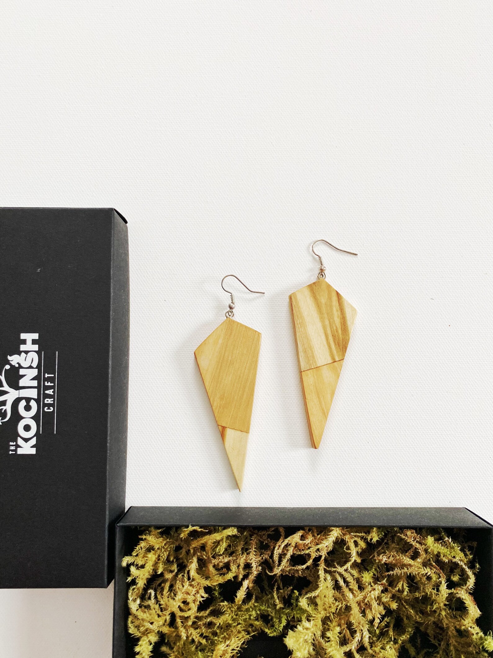 Earthy Earrings Natural Earrings Ecological Earrings - Etsy