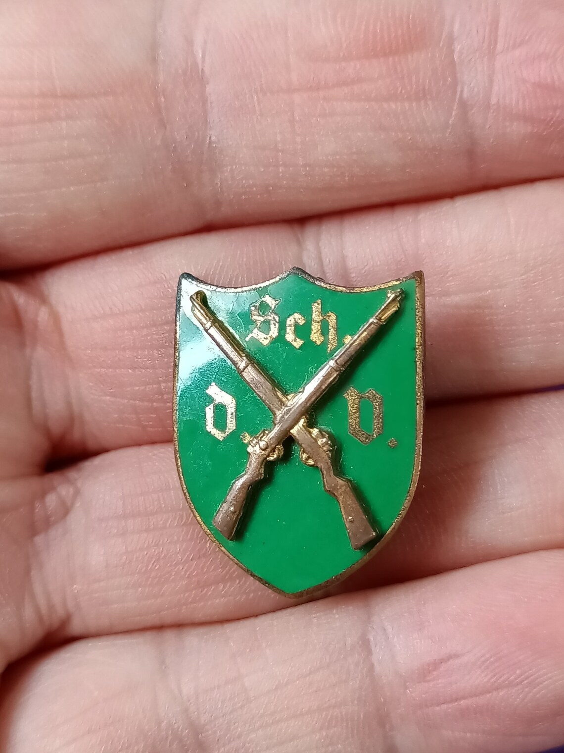 Very Rare German Germany Shooting Association Shooting Officer Badge ...