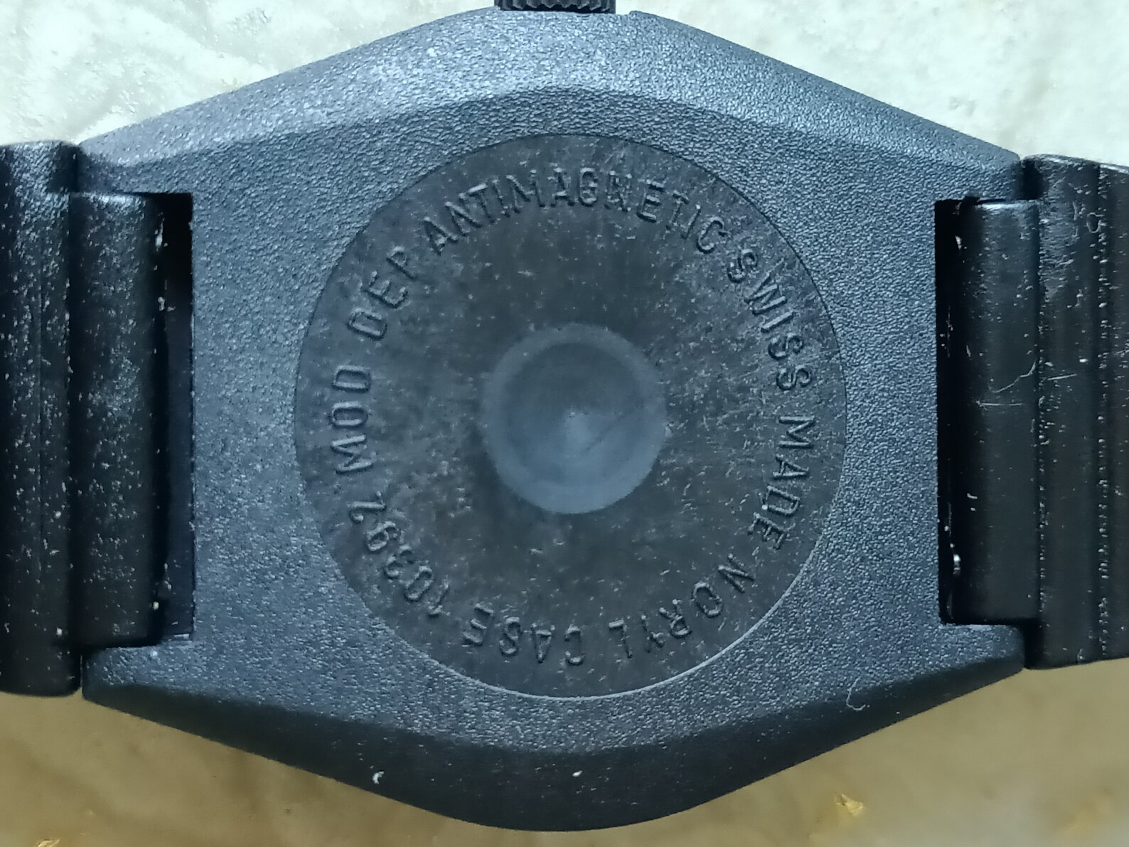 Rare Vintage Swiss NOS Lucerne Racing Team TACHYMETER SCALE Watch Men ...