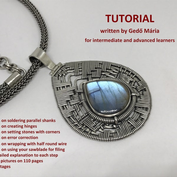Wire Wrapped Pendant Tutorial - Etsy