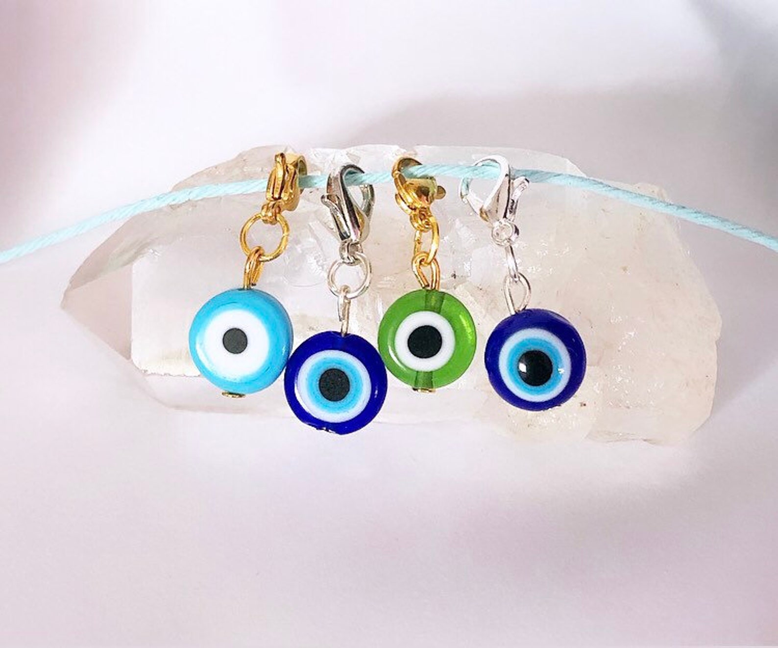 Evil Eye Charm Clip - Etsy
