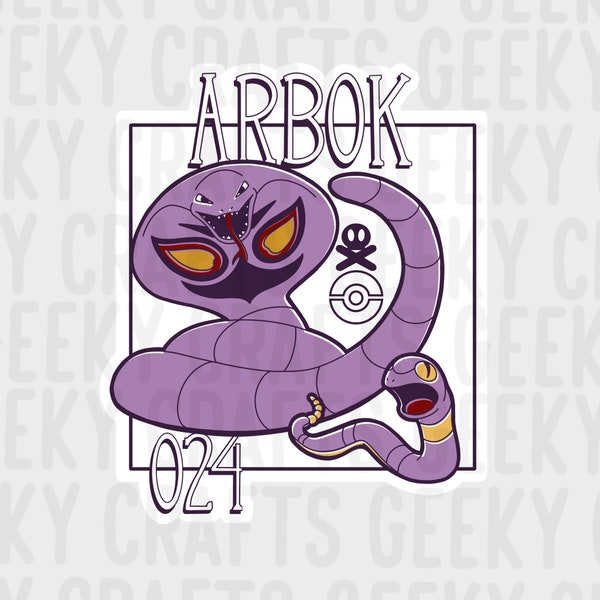 Arbok - Etsy