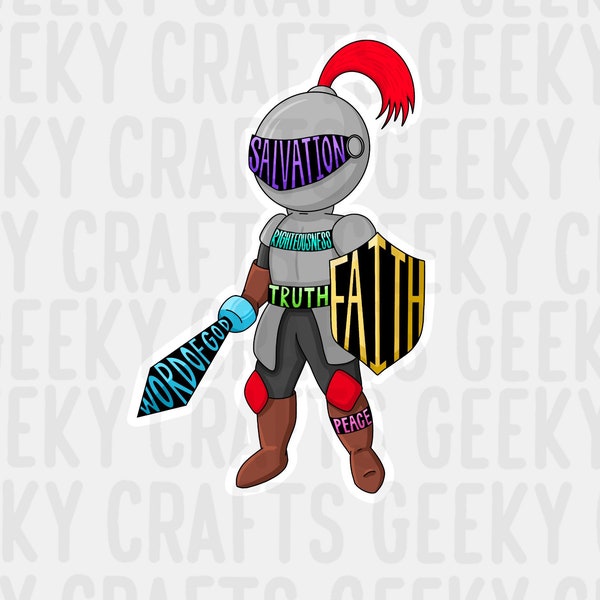 Armor of God Decal - Etsy