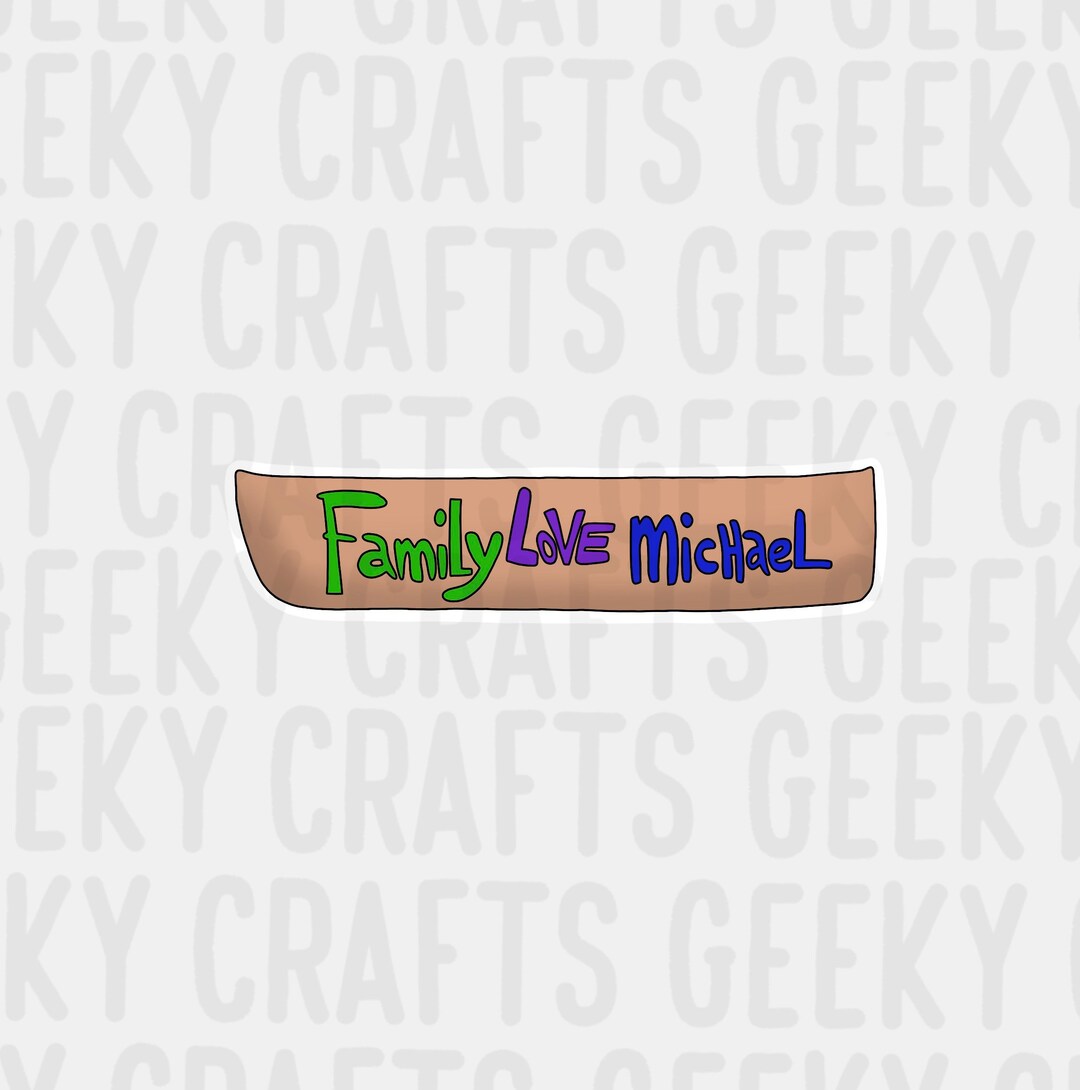 Take a Look at Sticker Michael! Arrested Development Inspired Vinyl ...