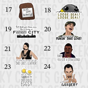 Choose Your Sticker 10 Pack Arrested Development Inspired Stickers - Etsy