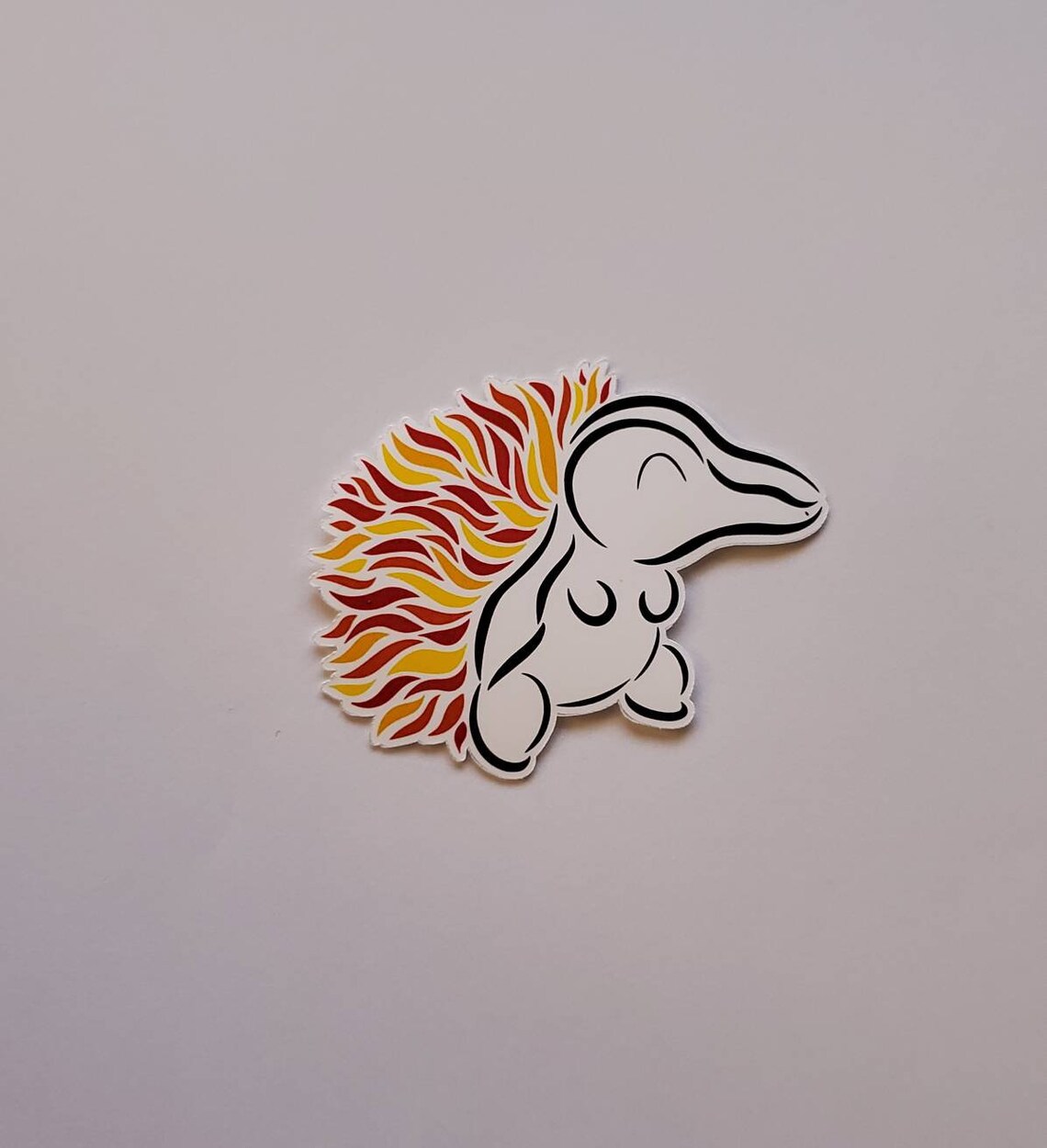 Cyndaquil Pokemon Vinyl Sticker - Etsy