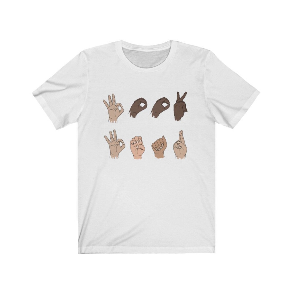 Fook Fear Sign Language ASL Empowerment Motivational Unisex - Etsy