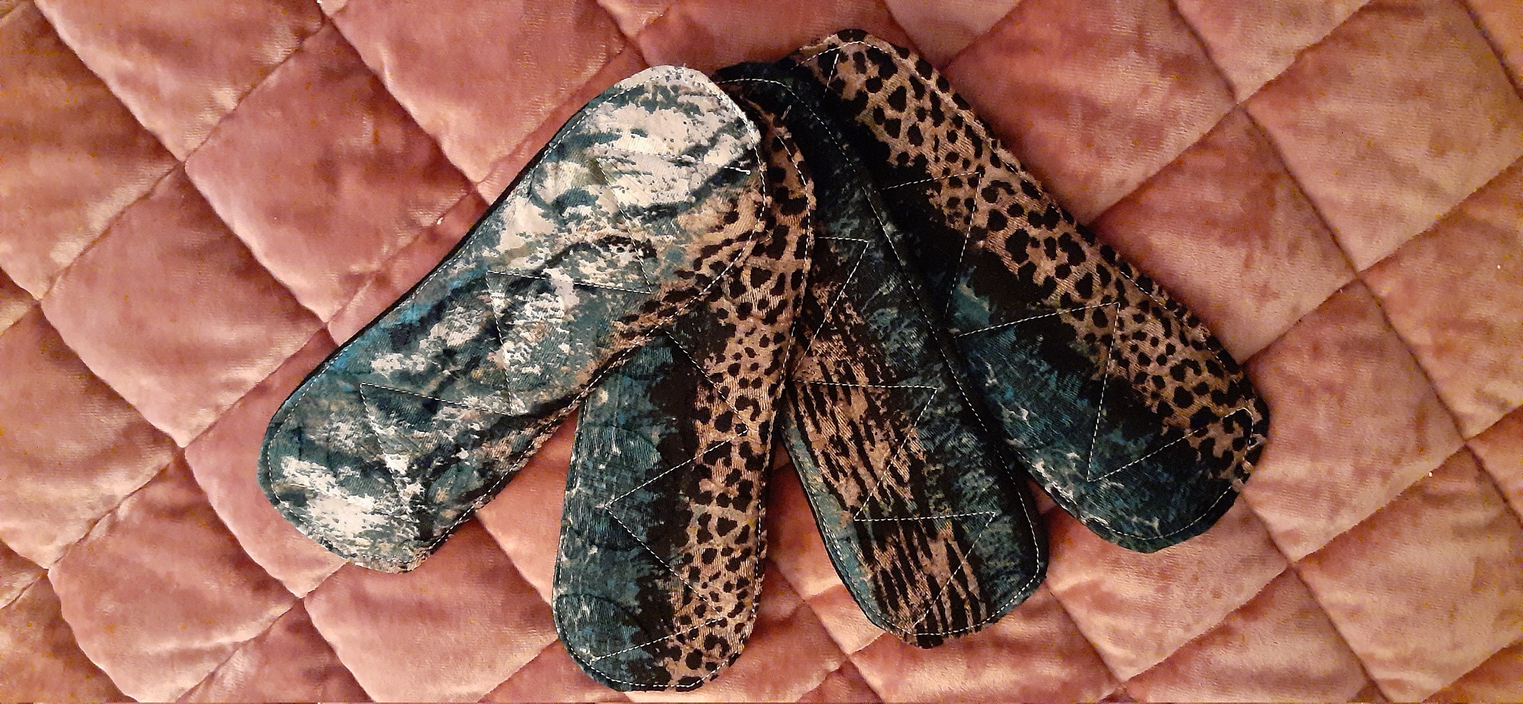 Set of 4 Long Reusable Pantiliners-wingless - Etsy