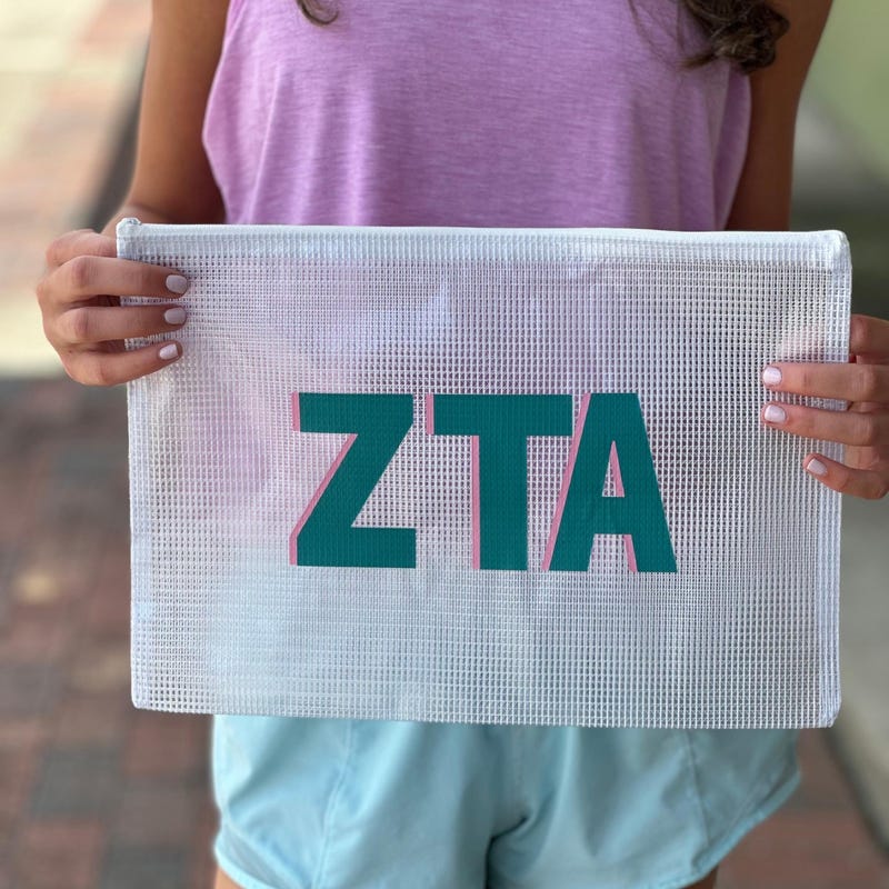 Sorority Pouch - Etsy