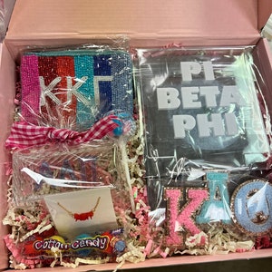 Sorority Gift Package, Custom Gifts for Bid Day, Greek Licensed, Greek ...