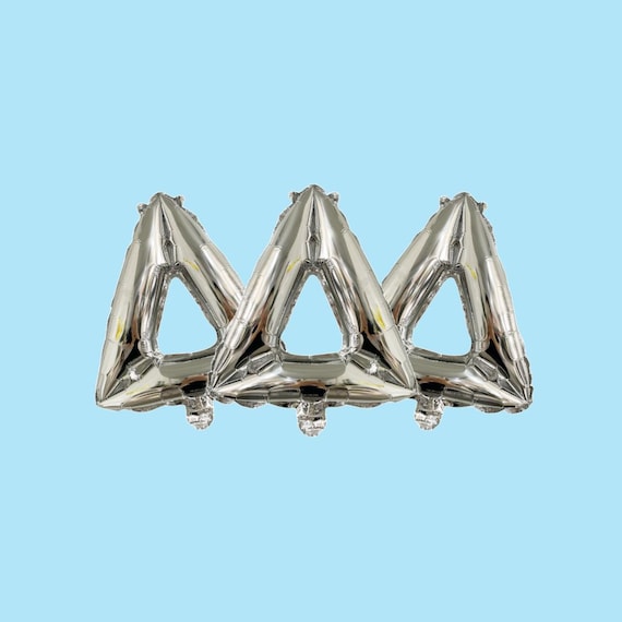 Sorority Mylar Greek Letter Balloons Greek Letter Foil Balloons Sorority Gift Etsy