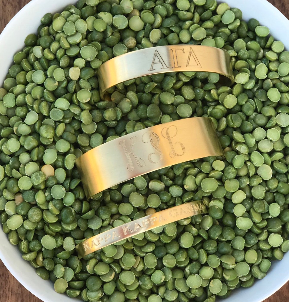 Gold-plated Engraved Inscription Bracelet Cuff Personalized - Etsy