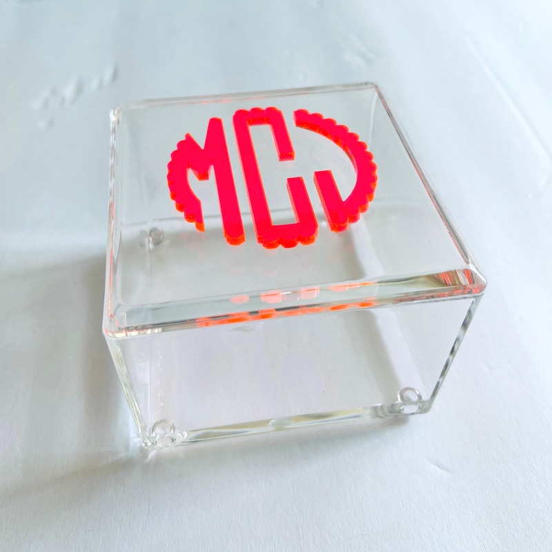 Lucite Cube - Etsy